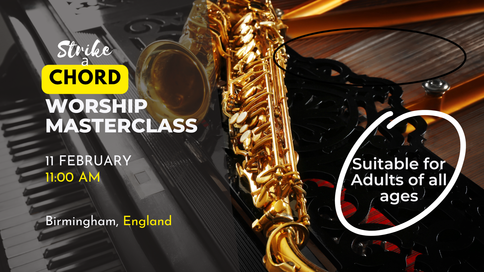 Strike-A-Chord Worship Masterclass | Birmingham Churches Together