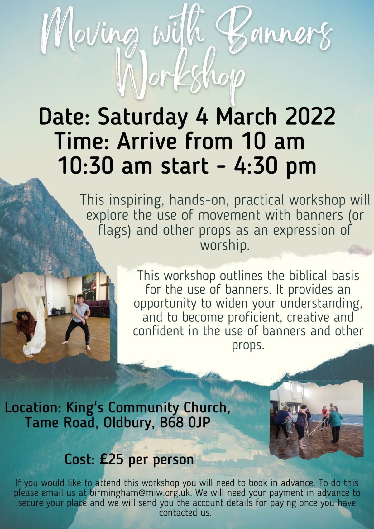 Movement with Banners Workshop | Birmingham Churches Together