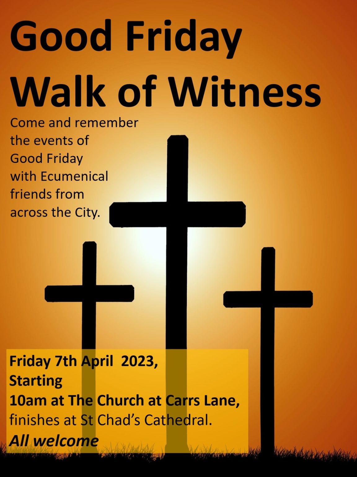 Good Friday Walk of Witness | Birmingham Churches Together
