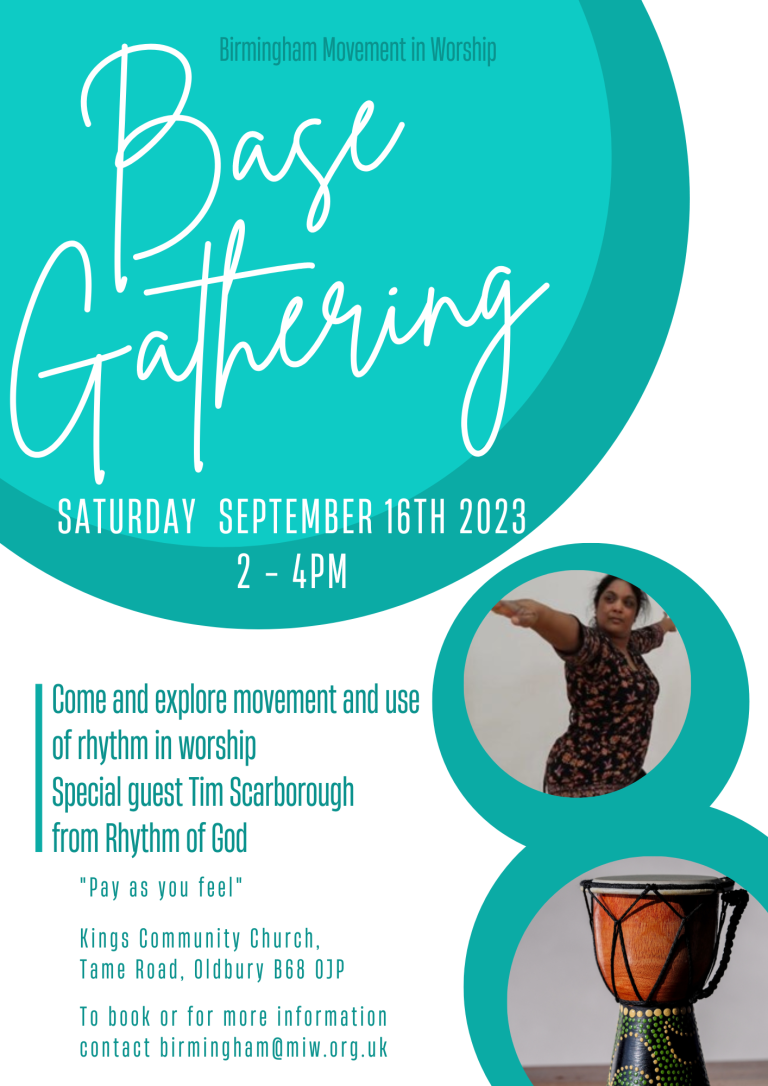 Movement in Worship – Base Gathering | Birmingham Churches Together