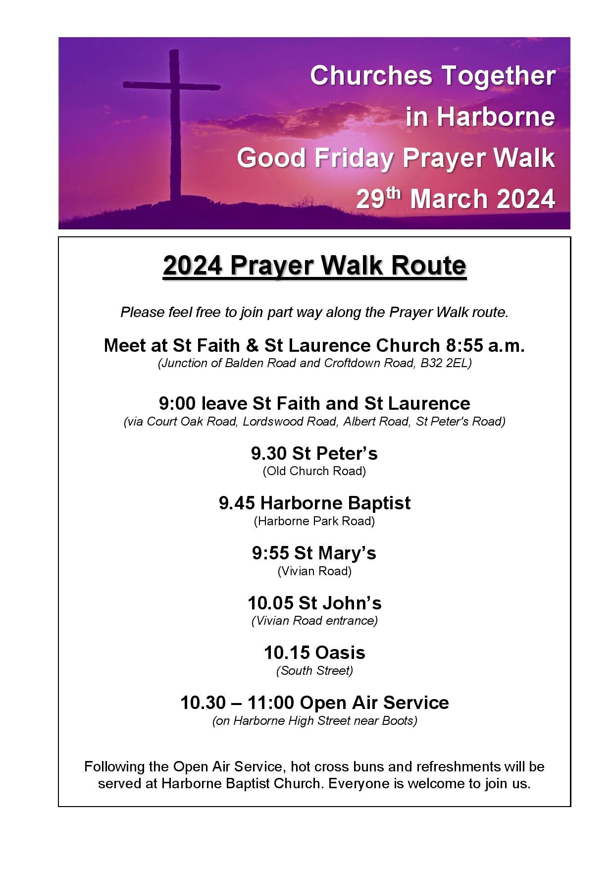 Walks of Witness 2024 | Birmingham Churches Together