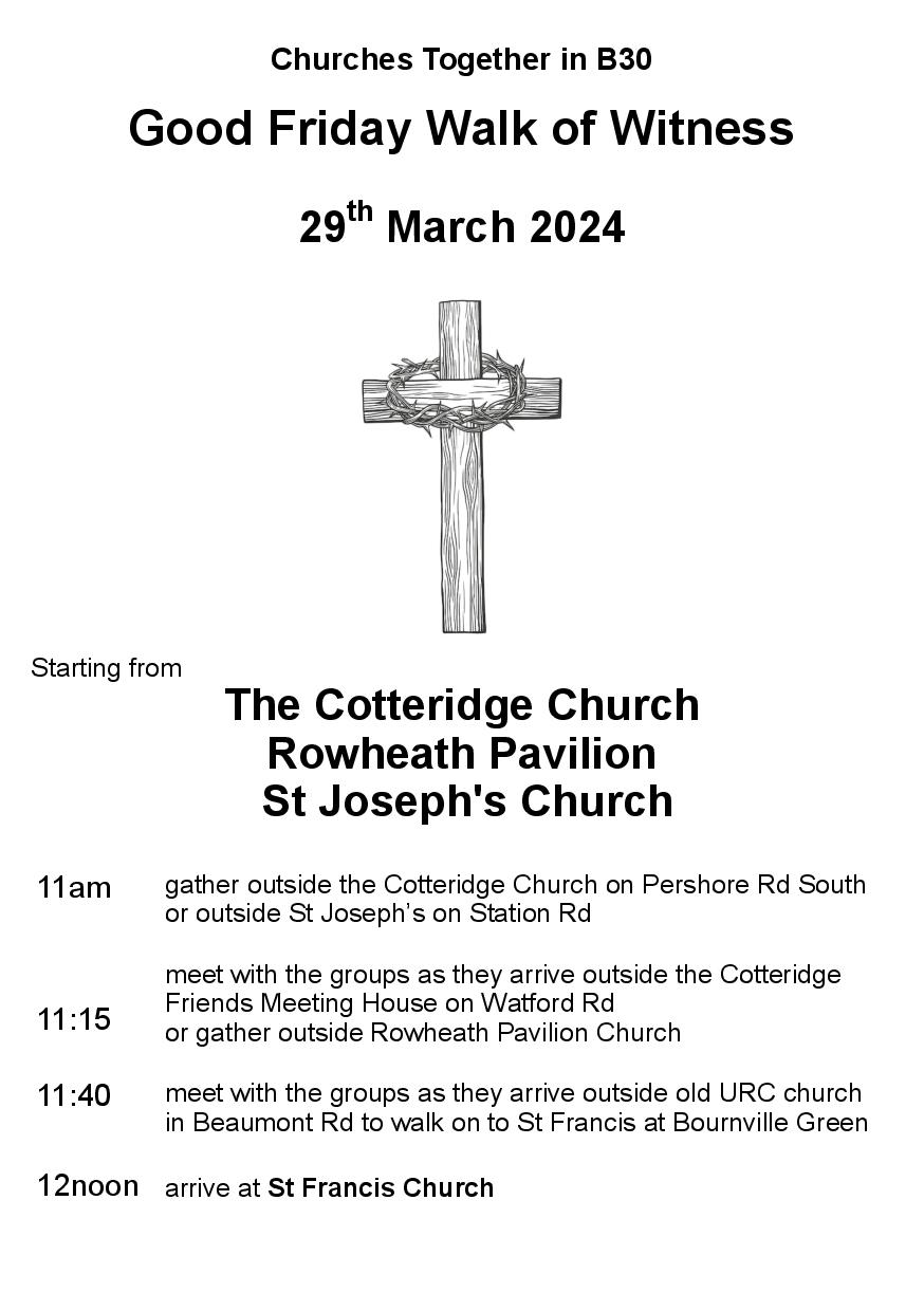Walks of Witness 2024 | Birmingham Churches Together