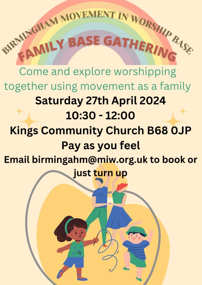 Movement in Worship: Family Base Gathering | Birmingham Churches Together