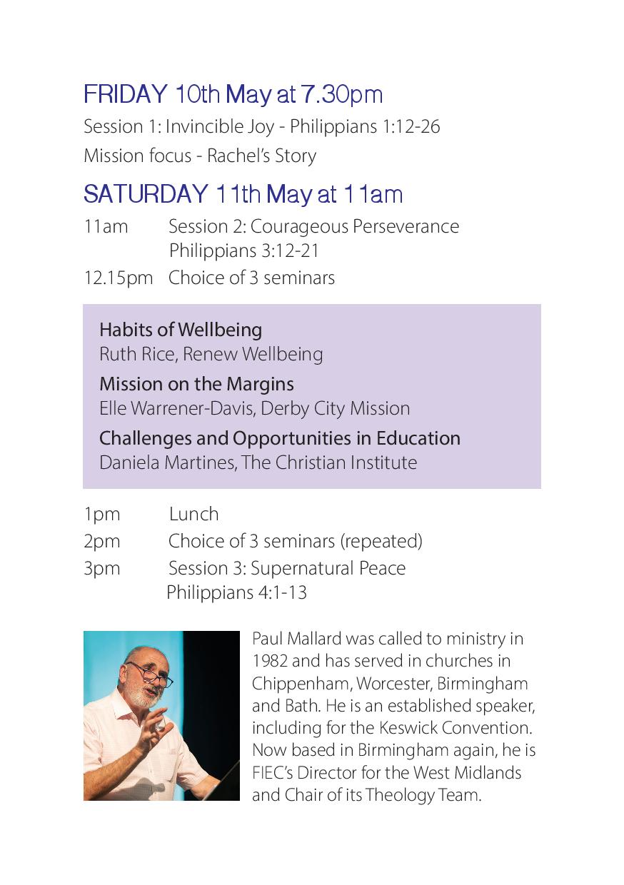 Birmingham City Mission: Spring Convention | Birmingham Churches Together