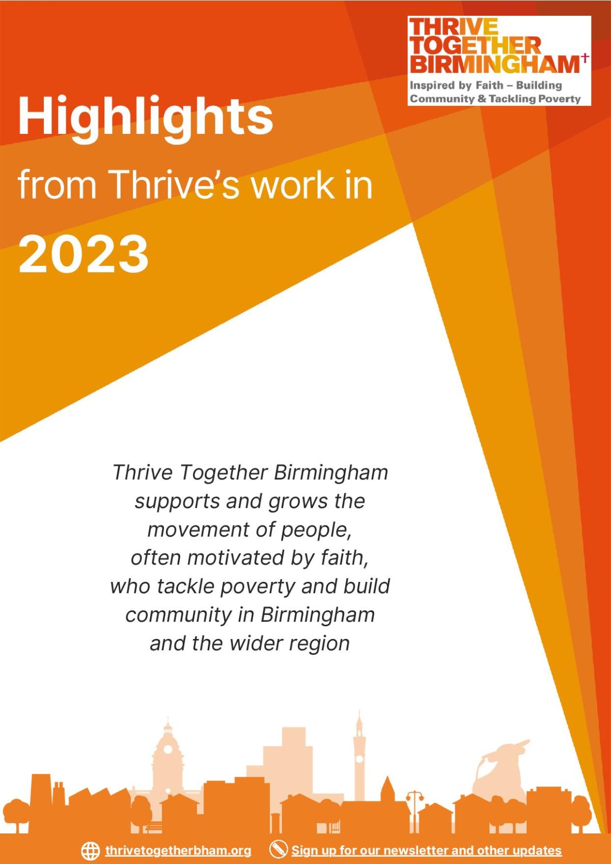 Highlights from Thrive Together Birmingham | Birmingham Churches Together