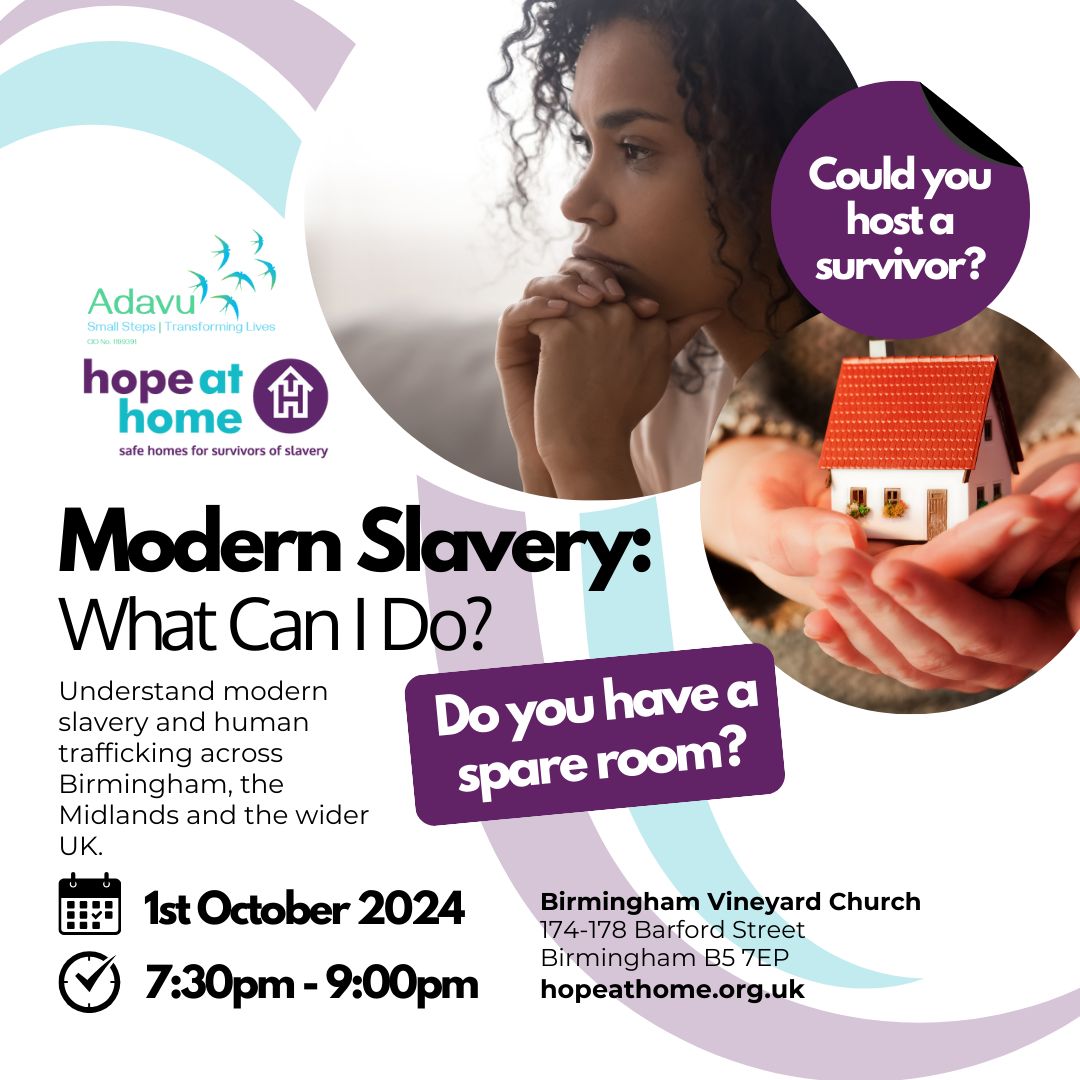 Supporting victims of modern slavery | Birmingham Churches Together