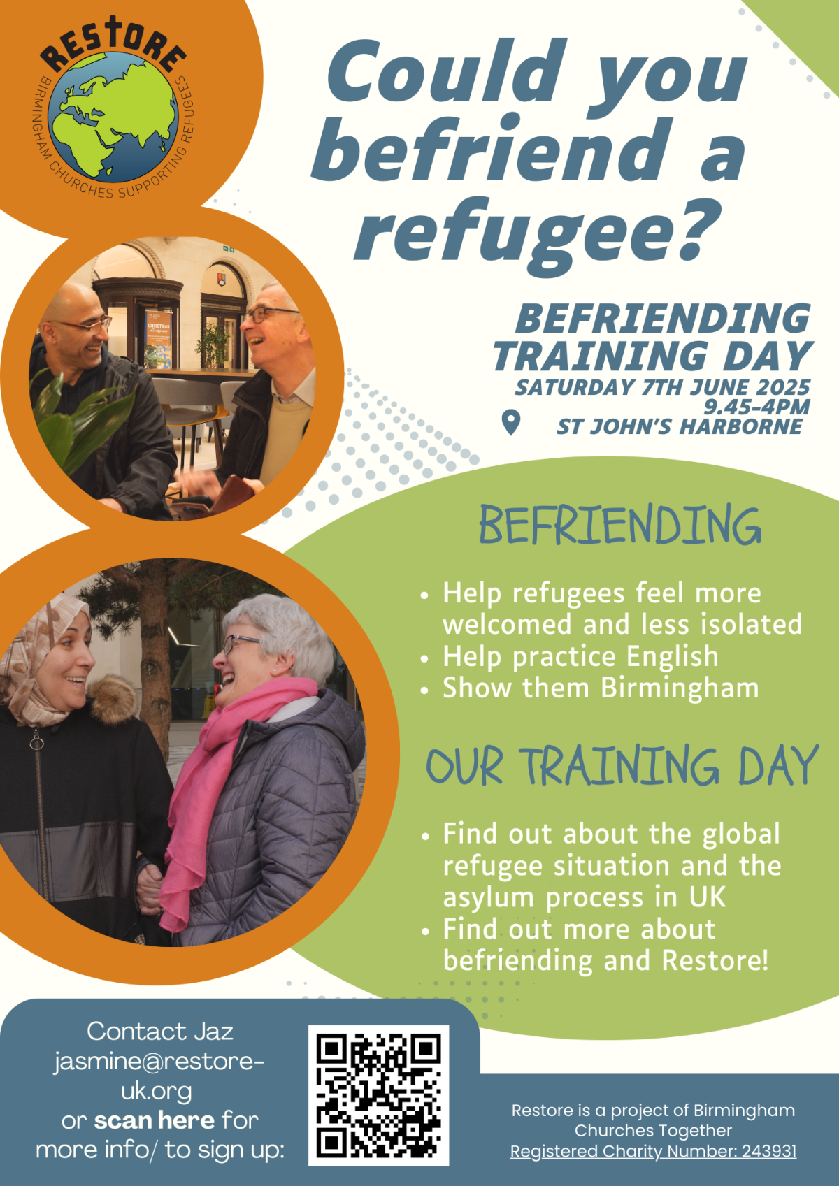 Restore Training Course and Annual Celebration | Birmingham Churches ...